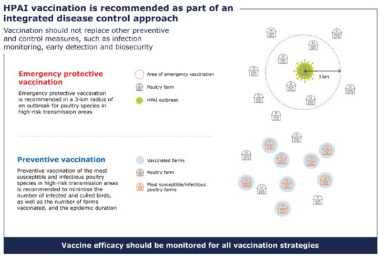 Vaccination of poultry against highly pathogenic avian influenza ...